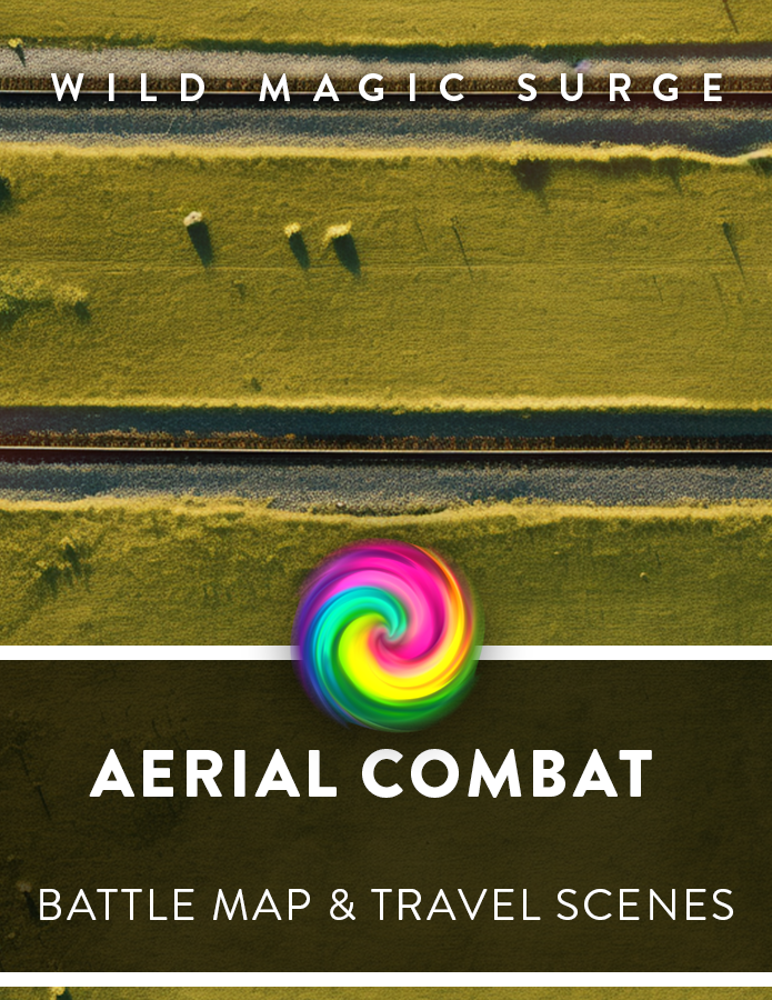 Animated Aerial Combat - Battle Map & Travel Scenes - Wild Magic Surge ...