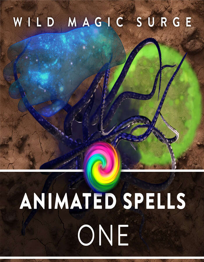 Animated VTT Spells One - Wild Magic Surge | DriveThruRPG