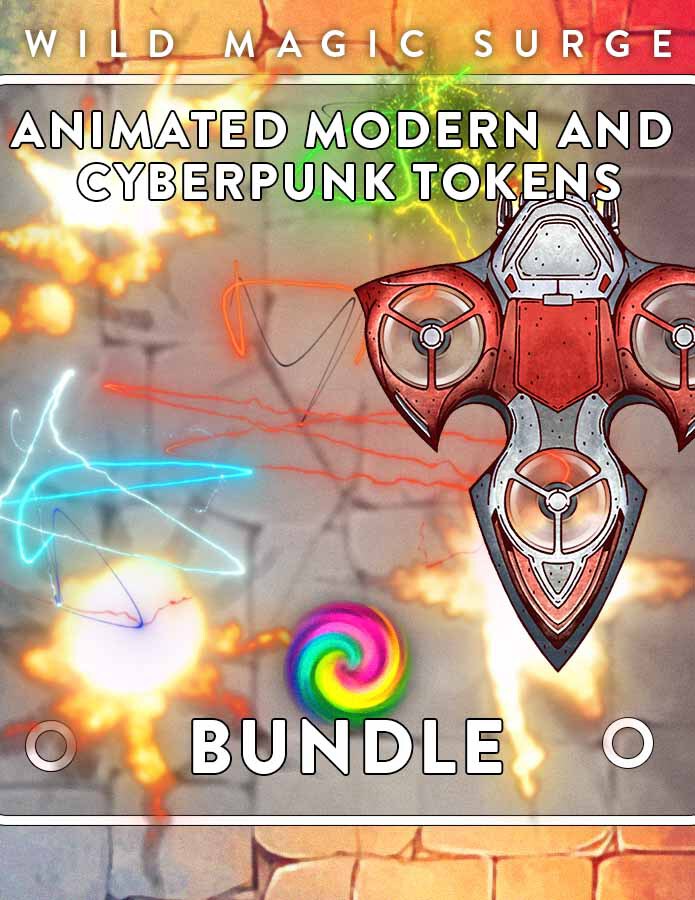 Animated VTT Cyberpunk/Modern [BUNDLE] - Wild Magic Surge | DriveThruRPG