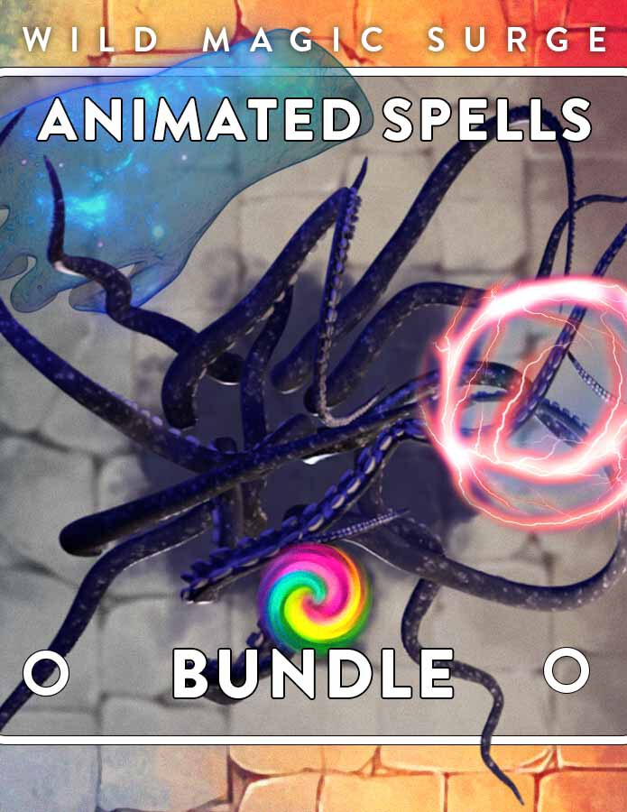 Animated VTT Spells [BUNDLE] - Wild Magic Surge | DriveThruRPG