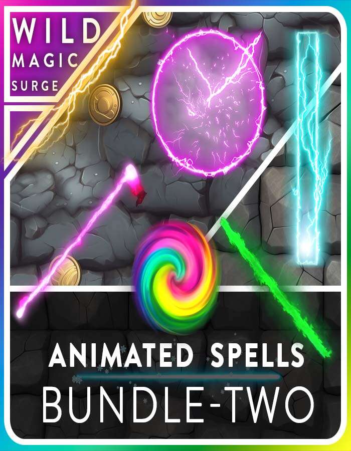 Animated Spells - Two [BUNDLE] - Wild Magic Surge | DriveThruRPG