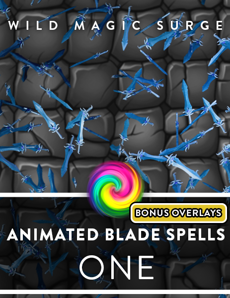 Animated Blade Spells - One - Wild Magic Surge | DriveThruRPG