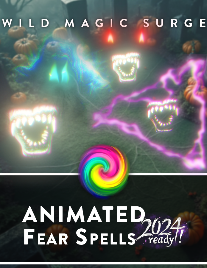 Animated - Fear Spells - Wild Magic Surge | DriveThruRPG