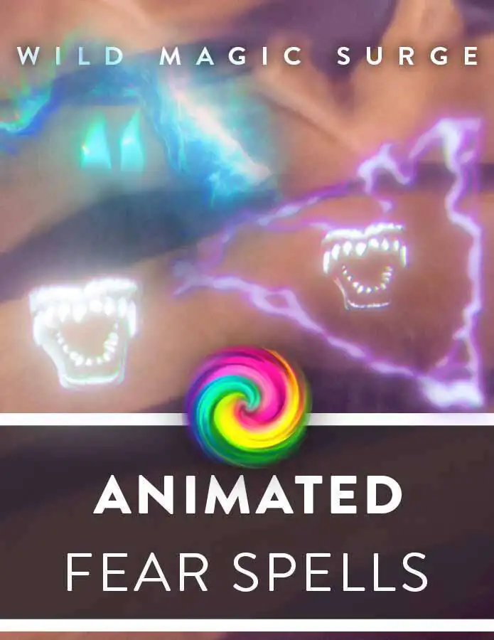 Animated - Fear Spells - Wild Magic Surge | DriveThruRPG