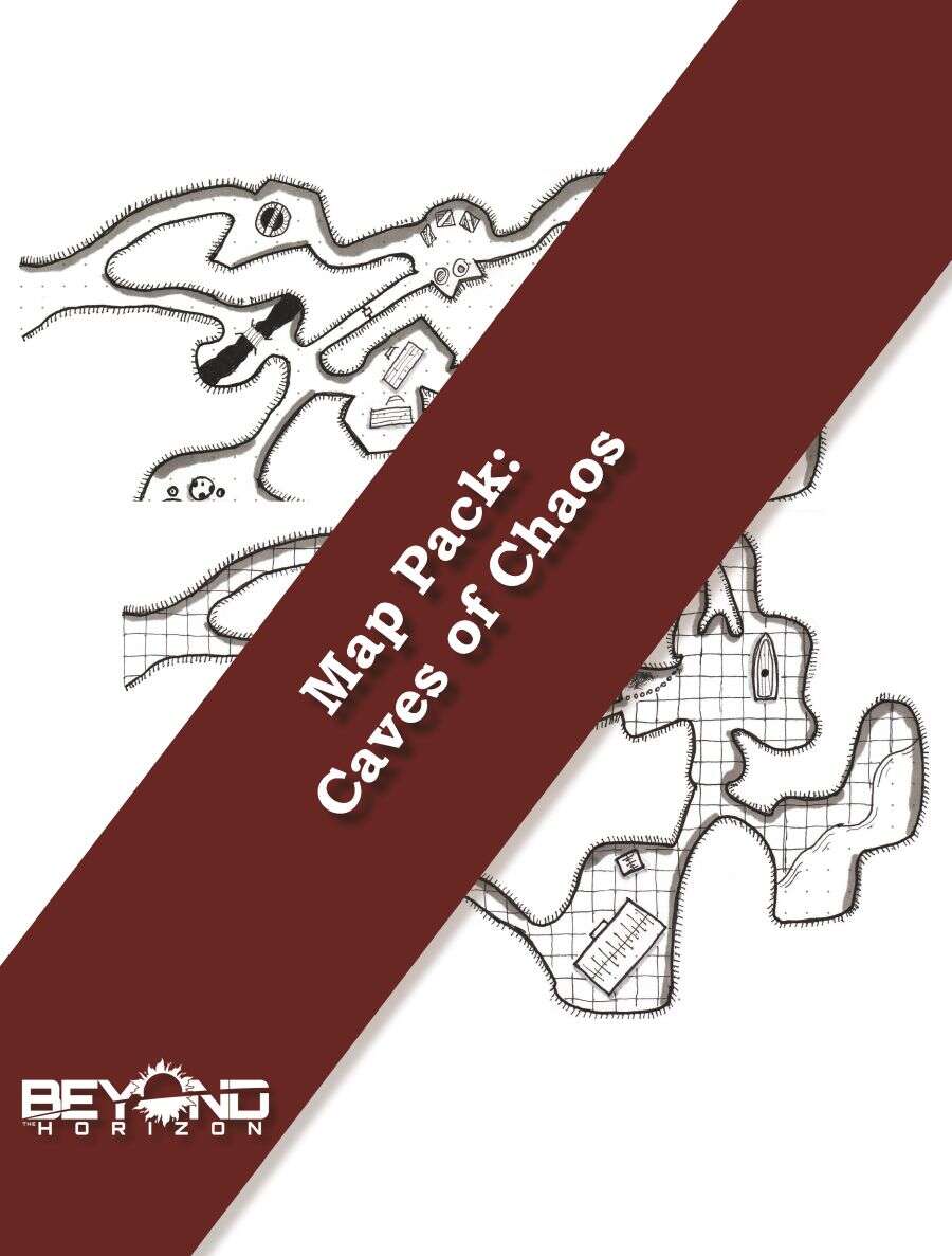 Map Pack: Caves of Chaos - Beyond the Horizon | DriveThruRPG