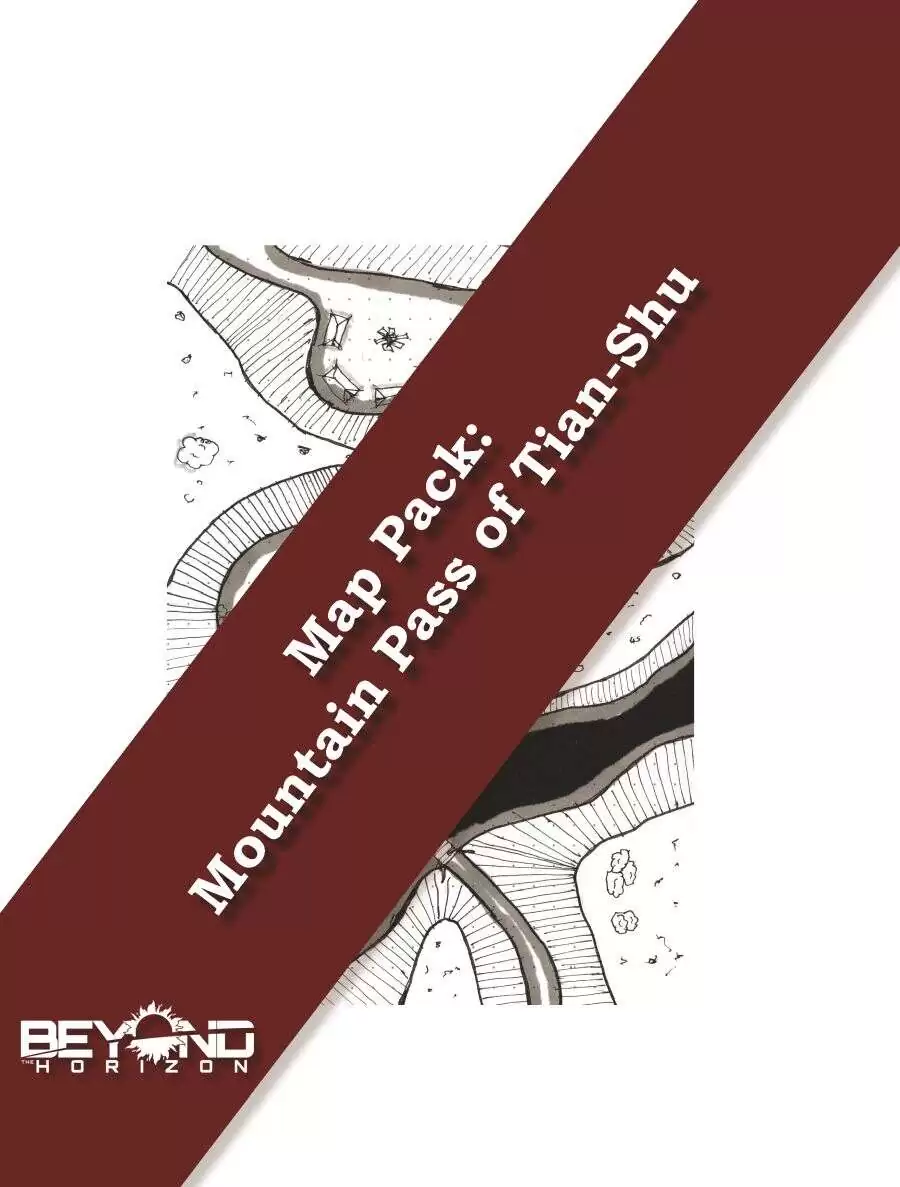 Map Pack: Mountain Pass of Tian-Shu - Beyond the Horizon | DriveThruRPG