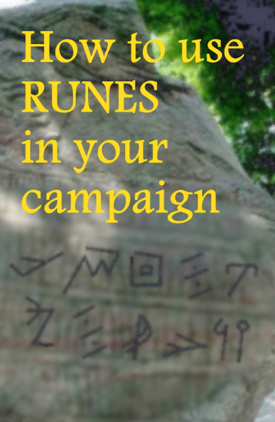 How to use runes in your campaign - Kangrisorn Publishing | DriveThruRPG