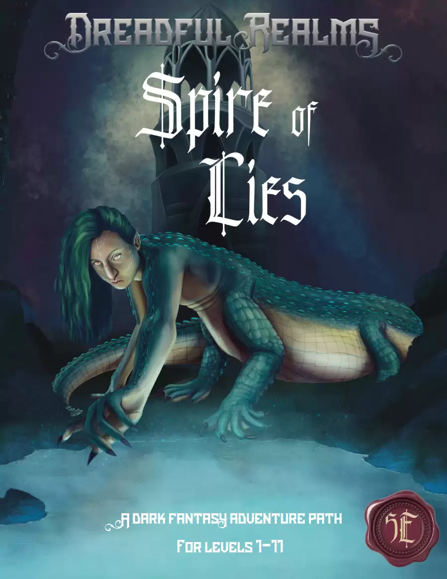 Dreadful Realms: Spire of Lies - Ex Stasis Games | DriveThruRPG