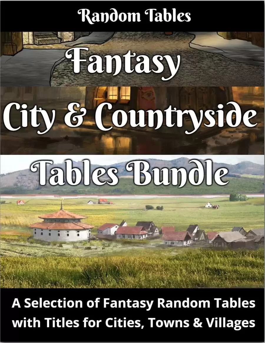 Fantasy City and Countryside Tables Bundle [BUNDLE] - Chaos Gen ...