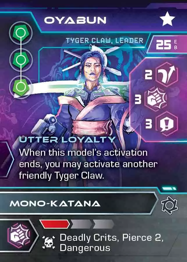 Veteran Oyabun (Tyger Claws) - Monster Fight Club | DriveThruRPG