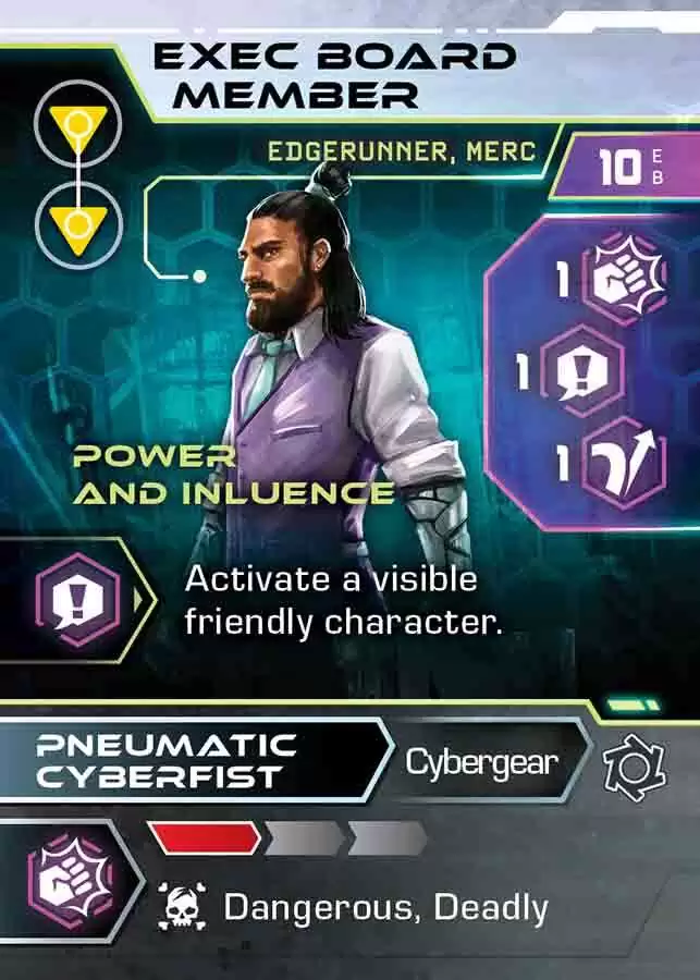 Exec Board Member (Edgerunners) - Monster Fight Club | DriveThruRPG