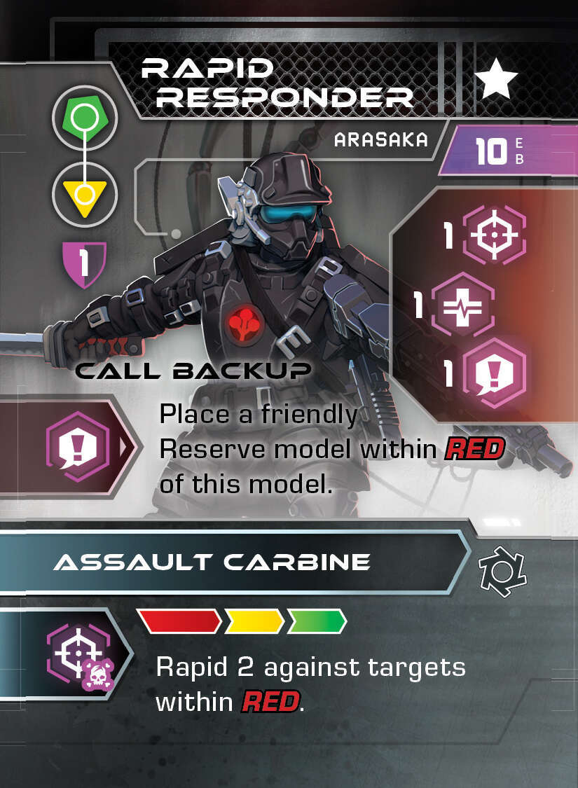 Rapid Responder Veteran (Arasaka) - Monster Fight Club | DriveThruRPG
