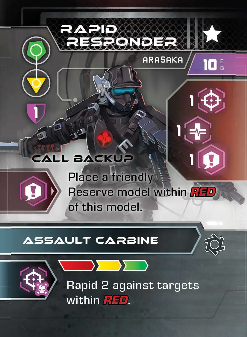 Rapid Responder Veteran (Arasaka) - Monster Fight Club | DriveThruRPG