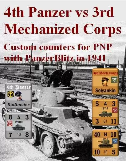 Custom PanzerBlitz counters for 4th Panzer & 3 Mech Corps - Homeland ...