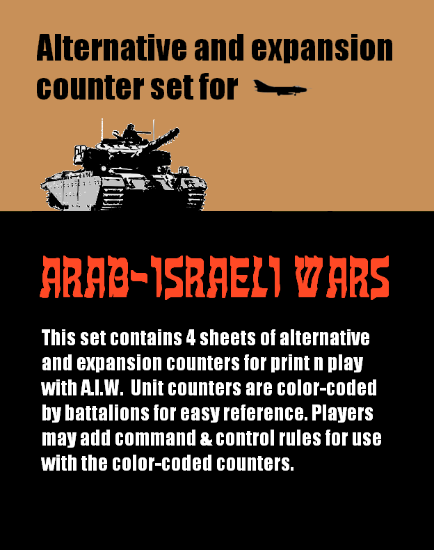 Alternative & expansion counter set for AIW - Homeland Workshop ...