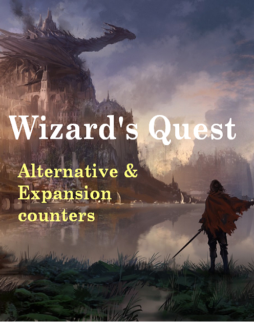 Alternative & Expansion counters for Wizard's Quest - Homeland Workshop | DriveThruRPG