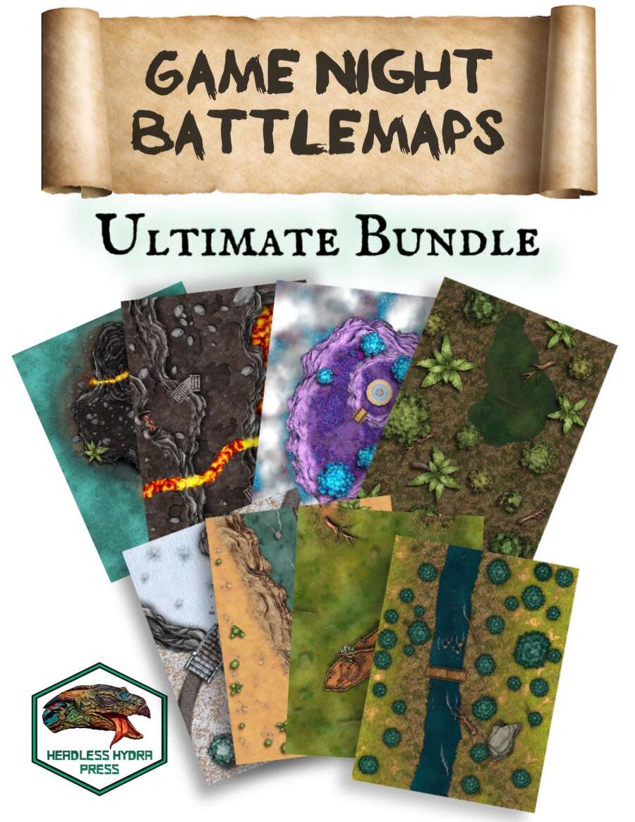 Battlemap Ultimate [BUNDLE] - Headless Hydra Press | DriveThruRPG
