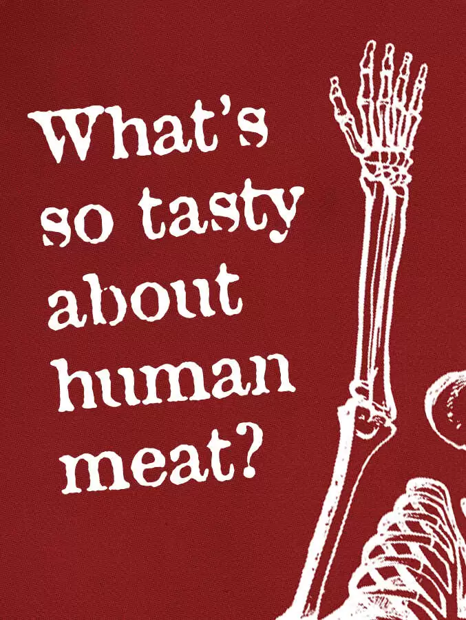 What's So Tasty About Human Meat (pamphlet) - Walter Licínio | DriveThruRPG