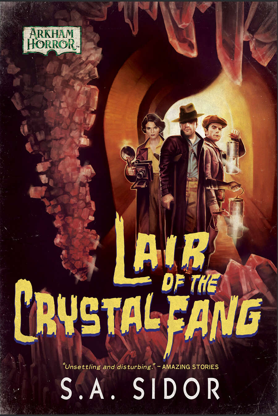 Lair of the Crystal Fang (Arkham Horror) - Aconyte Books | Arkham ...