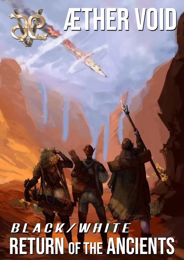 Return of the Ancients B&W - Aether Void | DriveThruRPG