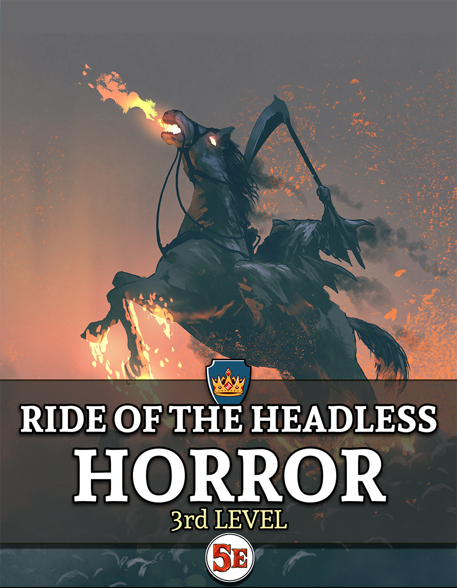 Adventure Pack: Ride of the Headless Horror - Adventures Await Studios ...