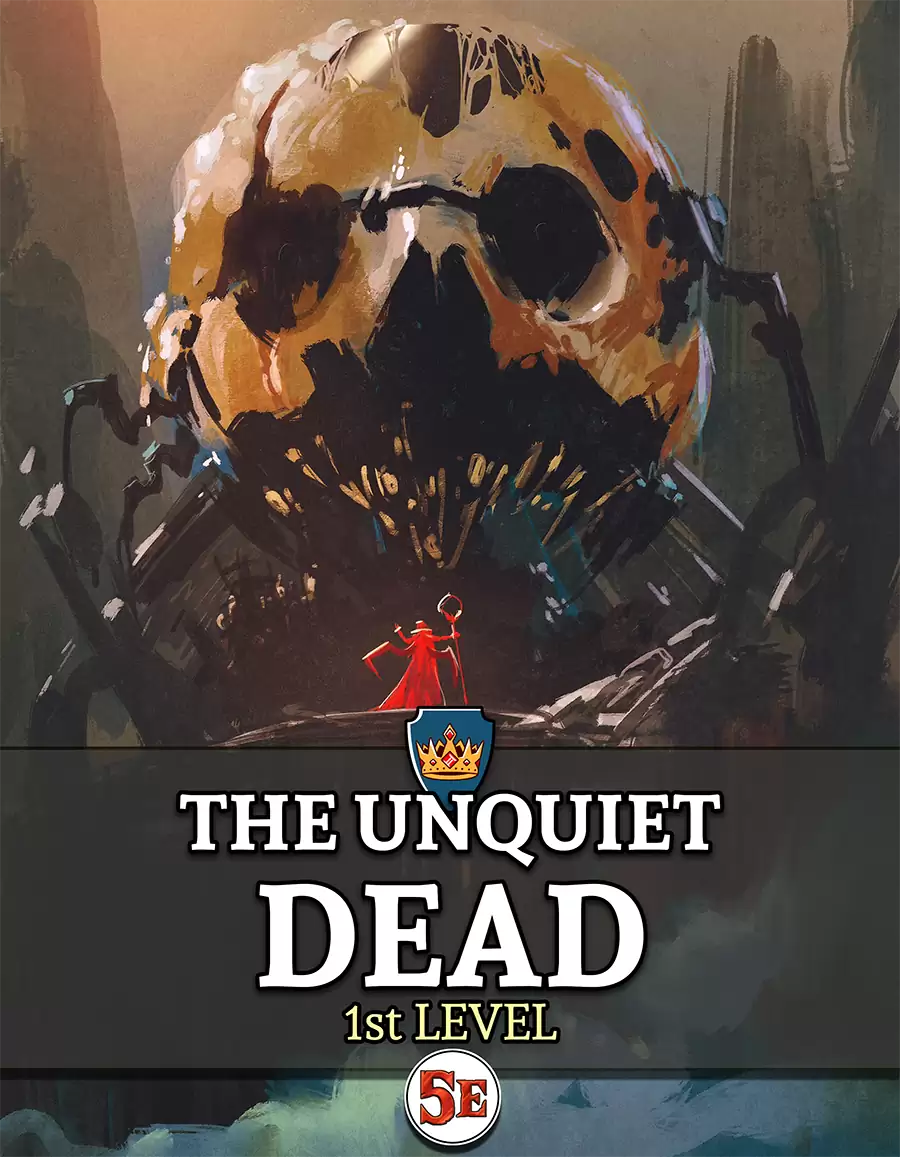 Adventure Pack: The Unquiet Dead - Adventures Await Studios | DriveThruRPG