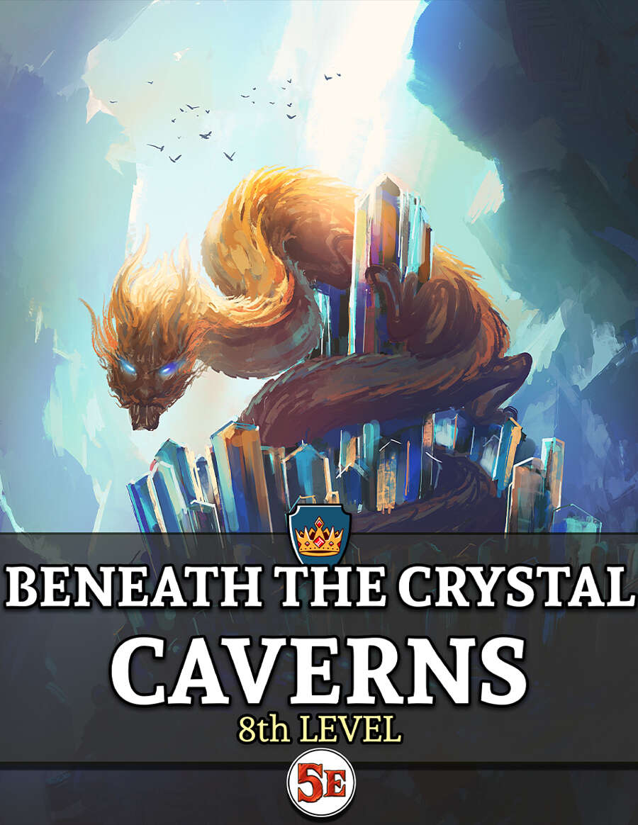 Adventure Pack: Beneath the Crystal Caverns - Adventures Await Studios | DriveThruRPG