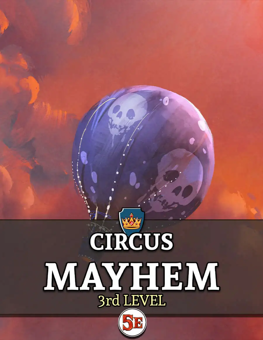 Adventure Pack: Circus Mayhem - Adventures Await Studios | DriveThruRPG