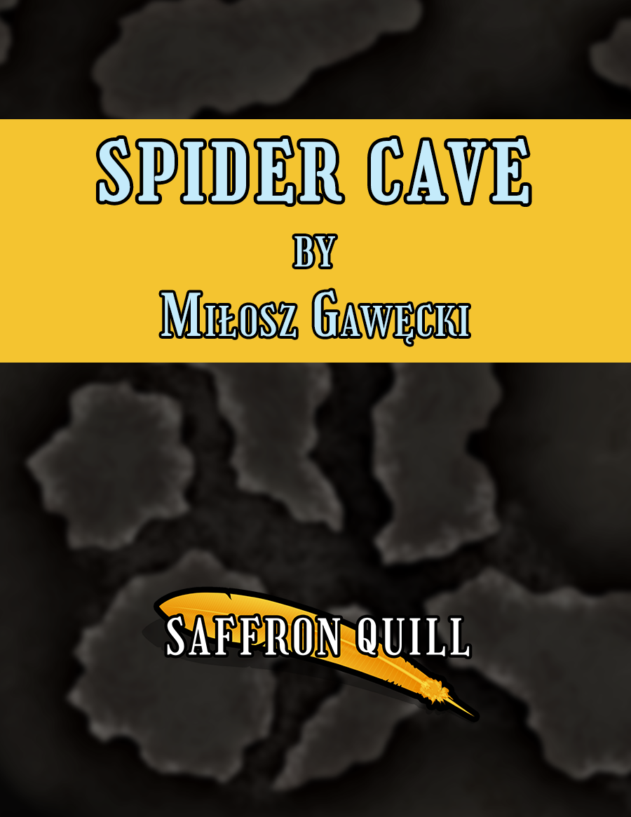 Spider Cave Map - Saffron Quill | DriveThruRPG