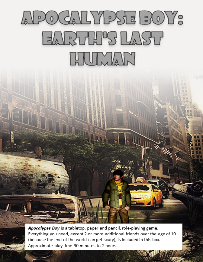 Apocalypse Boy: Earth's Last Human - James "The Geek" | James "The Geek ...