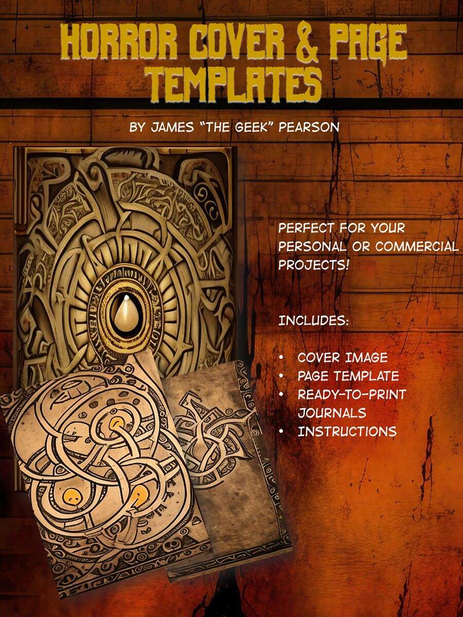 Ancient Secrets- Cover and Page Template and Journals - James "The Geek ...