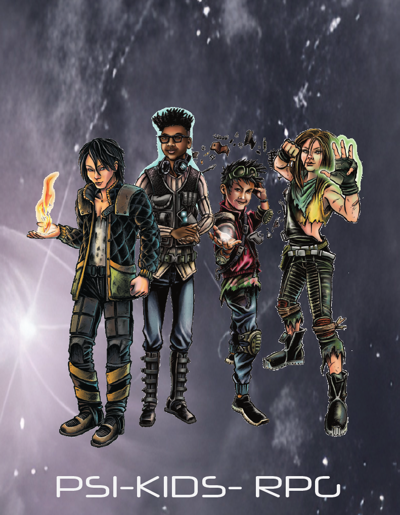 Psi-Kids RPG Core Deck - PDF Edition - James "The Geek" | James "The ...