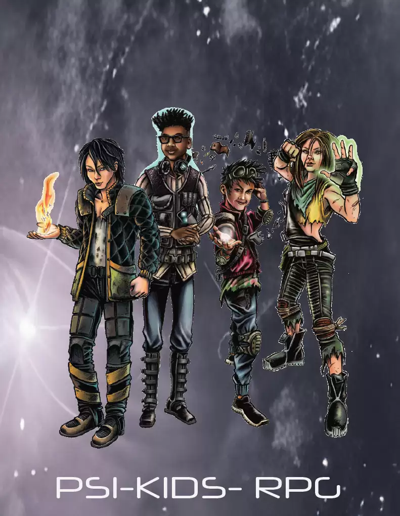 Psi-Kids RPG Core Deck - PDF Edition - James "The Geek" | James "The ...