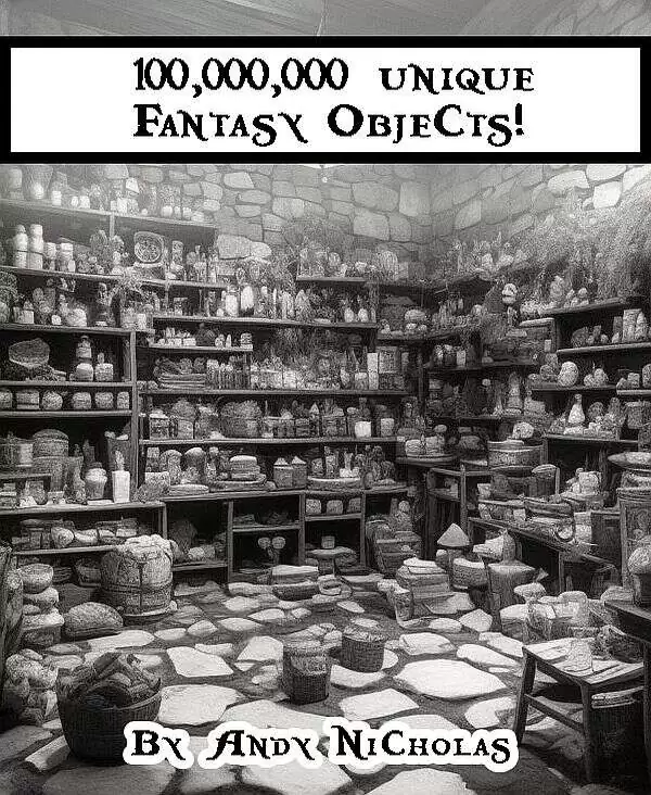 100,000,000 Unique Fantasy Objects - MadLad Designs | DriveThruRPG