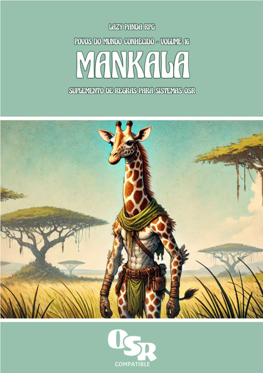 Povos do Mundo Conhecido - Volume 16 - Mankala - Lazy Panda RPG | Povos ...