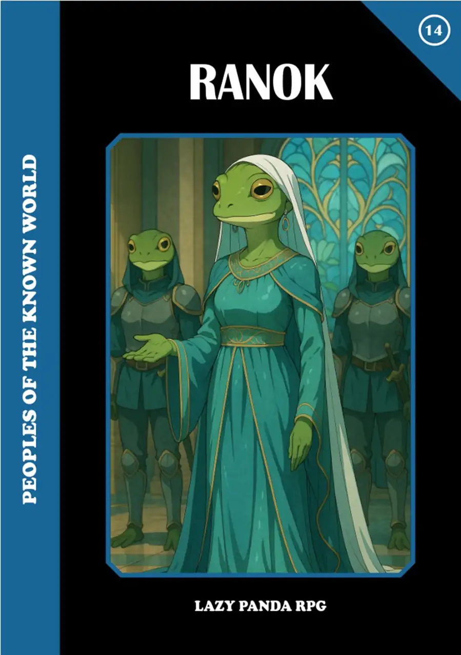 Peoples of the Known World_Volume 14_Ranok - Lazy Panda RPG | Peoples ...