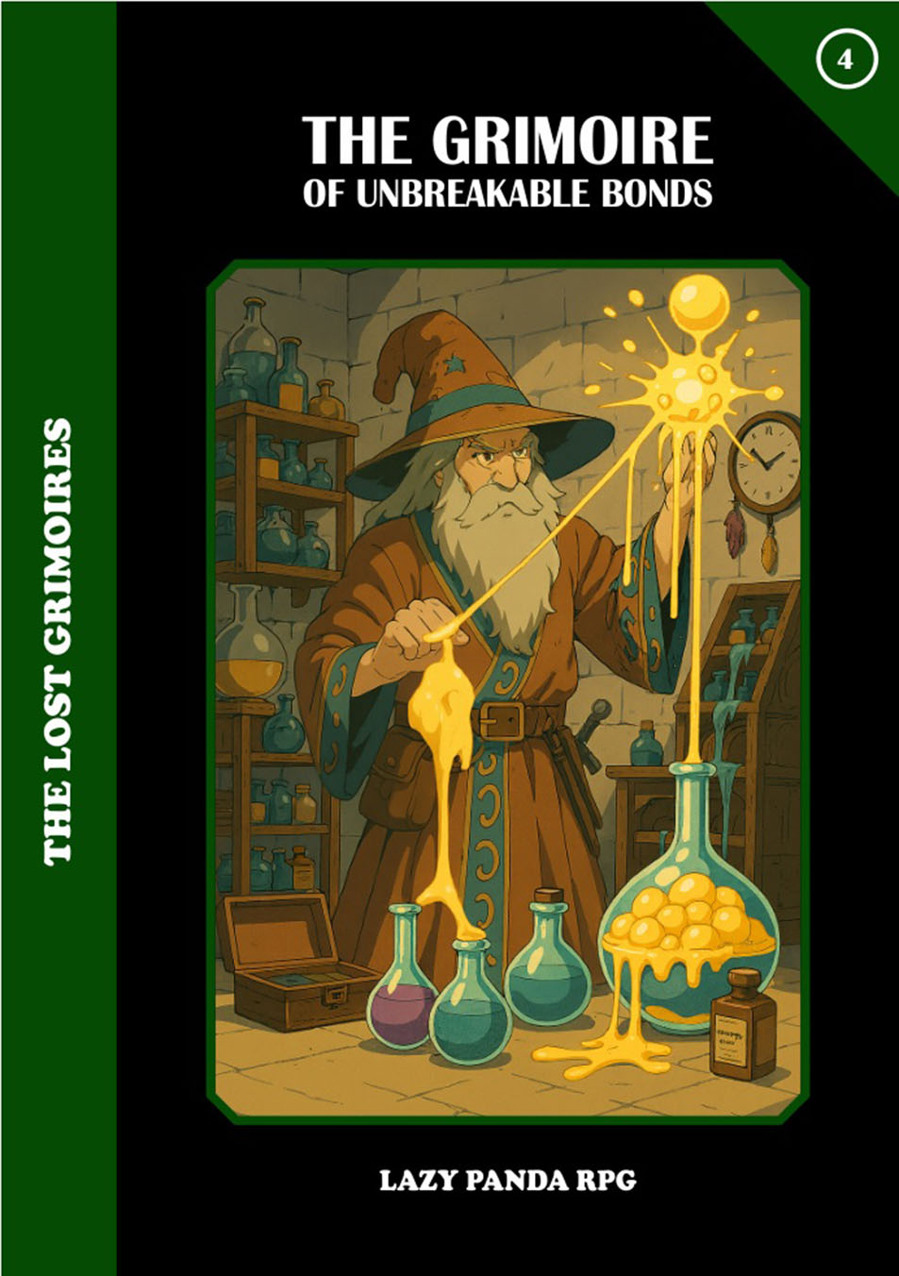 Lost Grimoires - Volume 04: Grimoire of Unbreakable Bonds - Lazy Panda ...