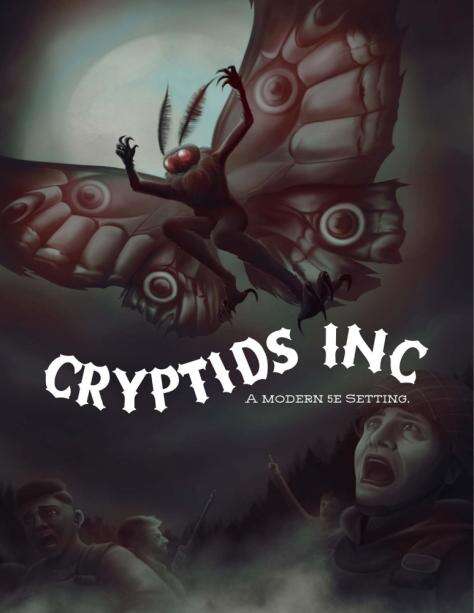 Cryptids Inc. - Modern 5e - Lewis Publications | DriveThruRPG