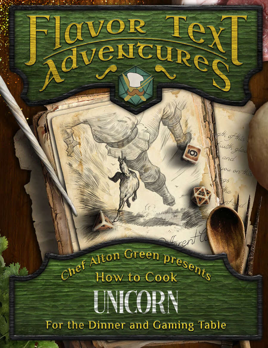 Cooking Unicorn - Flavor Text Adventures - Flavor Text Adventures | DriveThruRPG