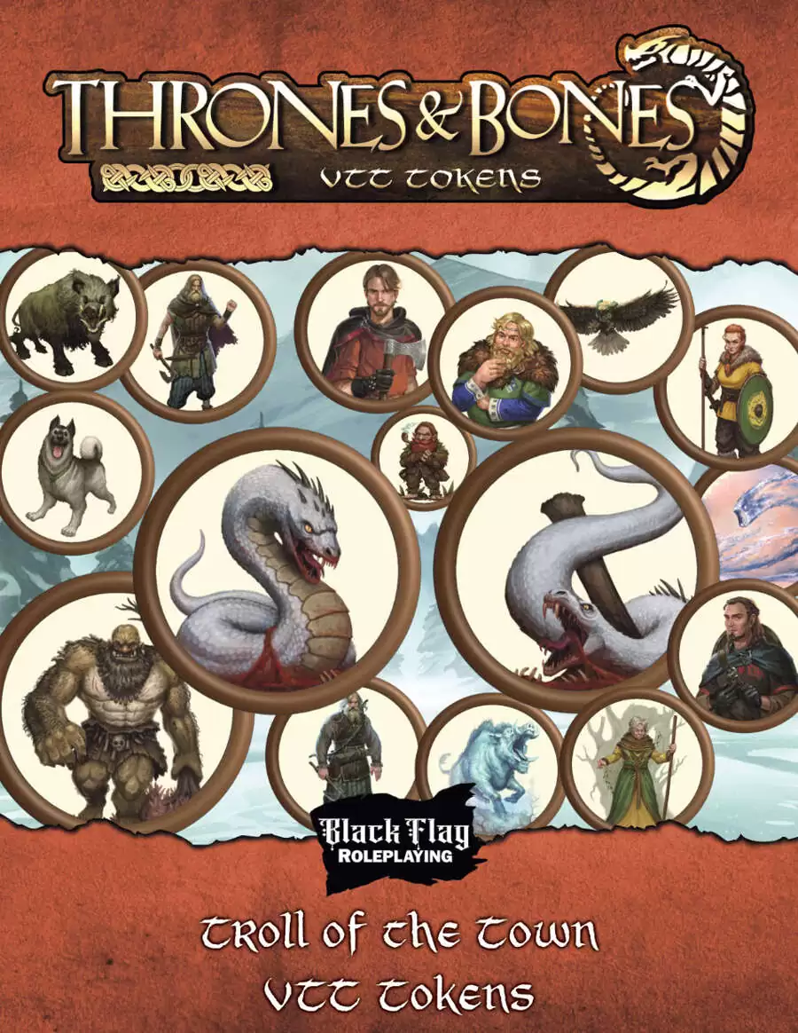 Thrones & Bones: Troll of the Town VTT Tokens - Lazy Wolf Studios ...