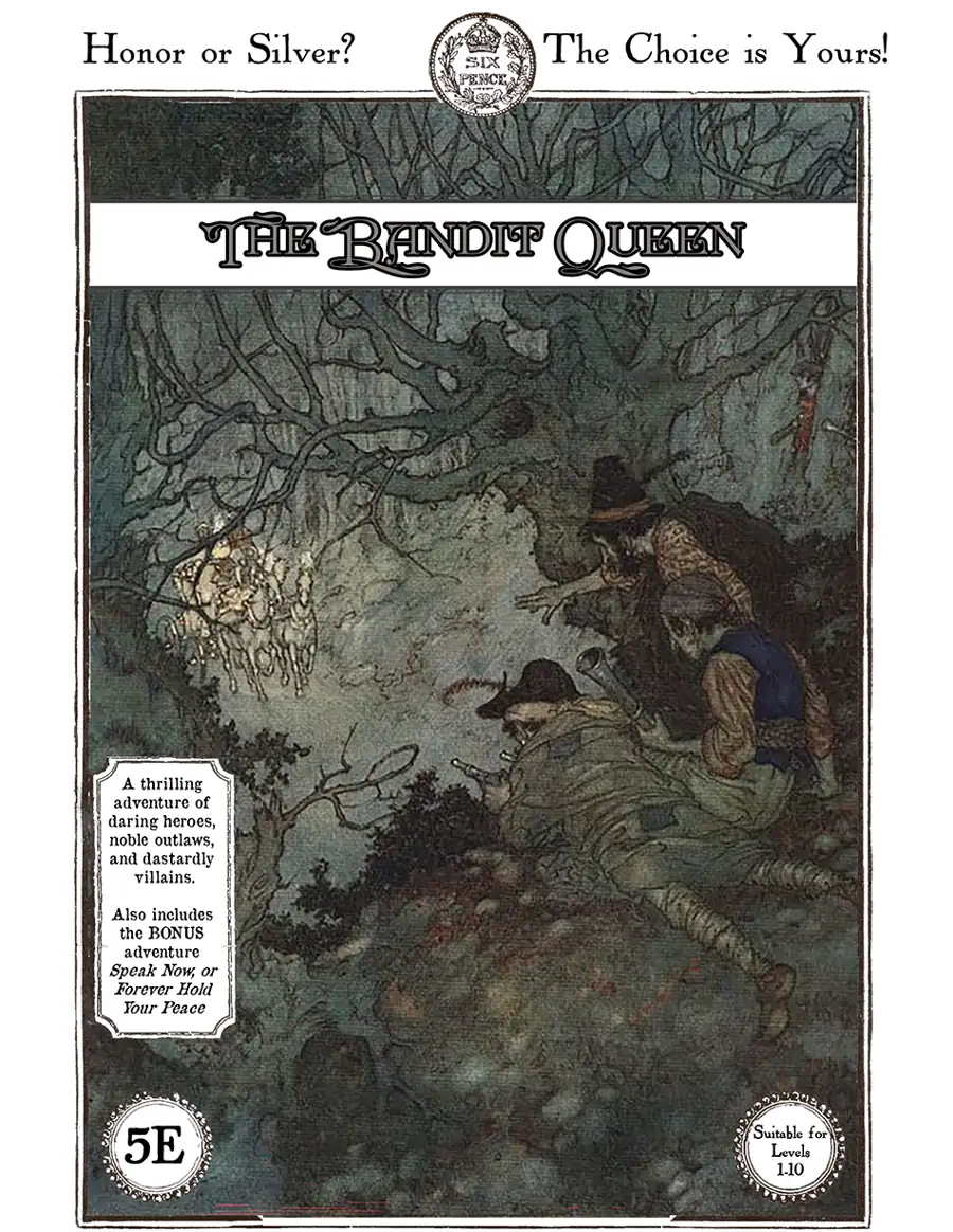 The Bandit Queen - Professor Bleen | DriveThruRPG