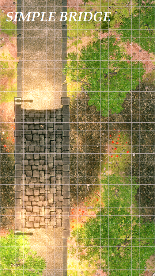 Simple Bridge - A-ron's Maps & Stuff | A-ron's Maps & Stuff | DriveThruRPG