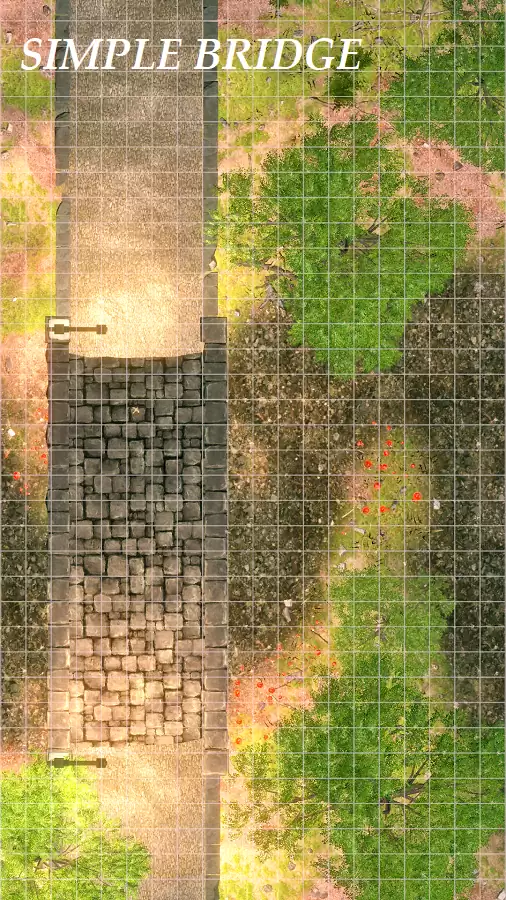 Simple Bridge - A-ron's Maps & Stuff | A-ron's Maps & Stuff | DriveThruRPG