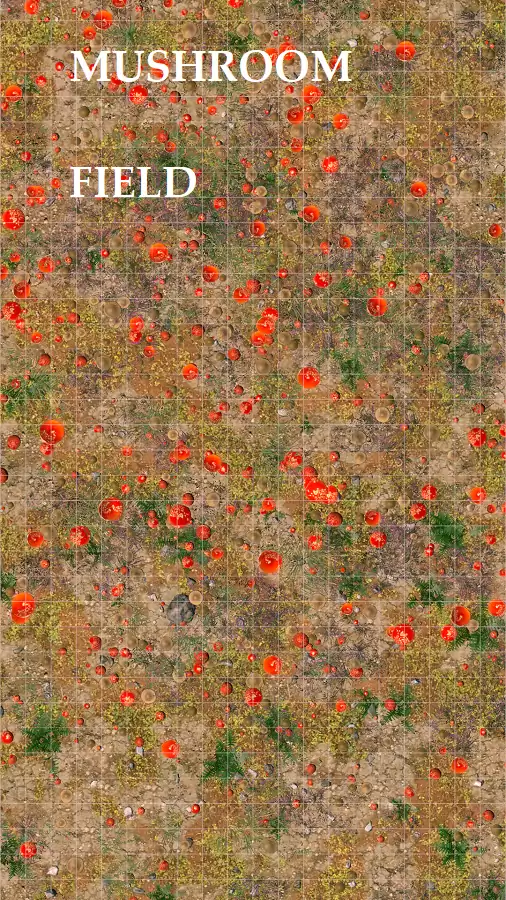 Mushroom Field - A-ron's Maps & Stuff | A-ron's Maps & Stuff | DriveThruRPG
