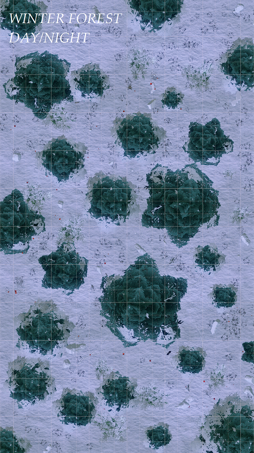 Winter Forest, Day & Night - A-ron's Maps & Stuff | A-ron's Maps ...