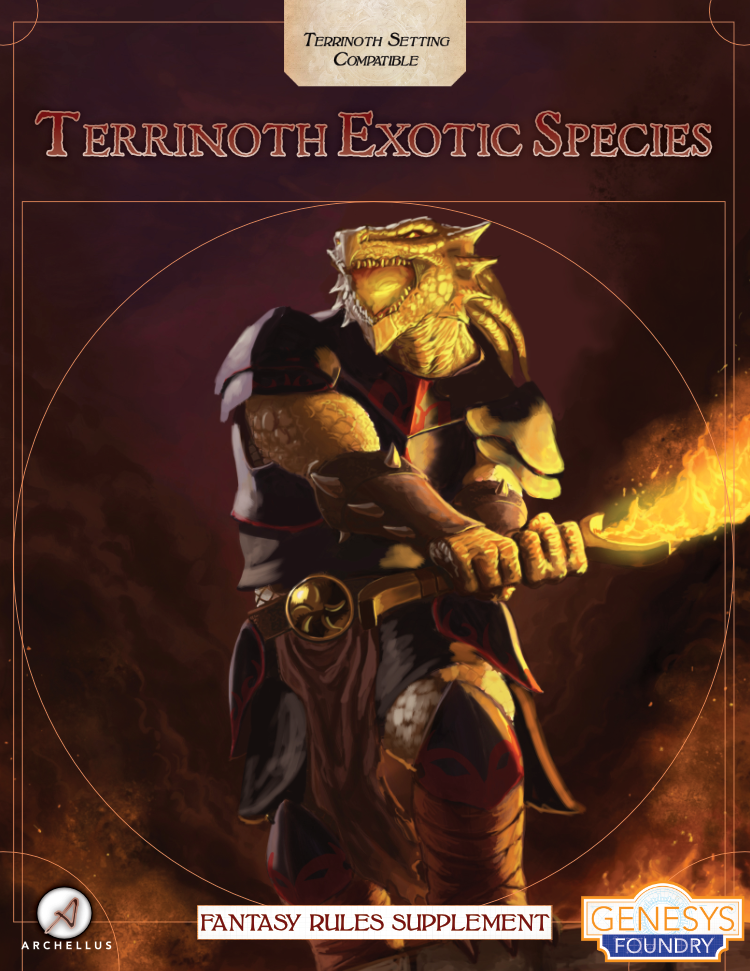 Terrinoth Exotic Species - EDGE Studio | DriveThruRPG