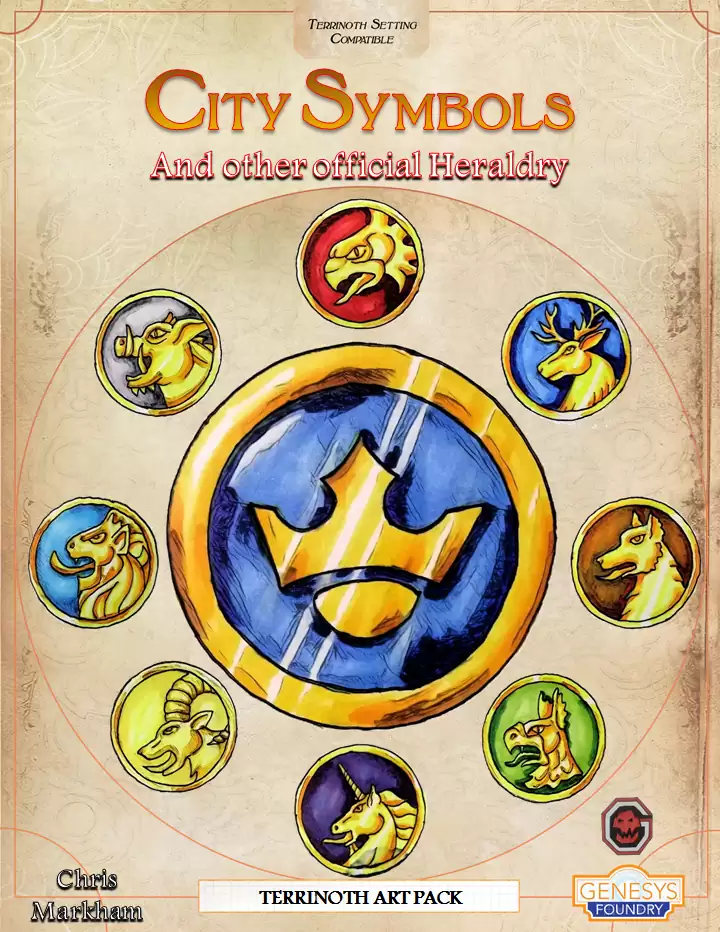 City Symbols and other official Heraldry - EDGE Studio | DriveThruRPG