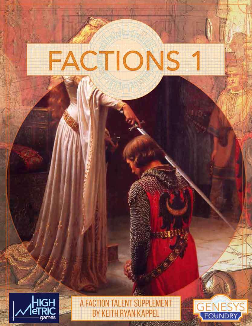 Factions 1: A Faction Talent Supplement - EDGE Studio | DriveThruRPG