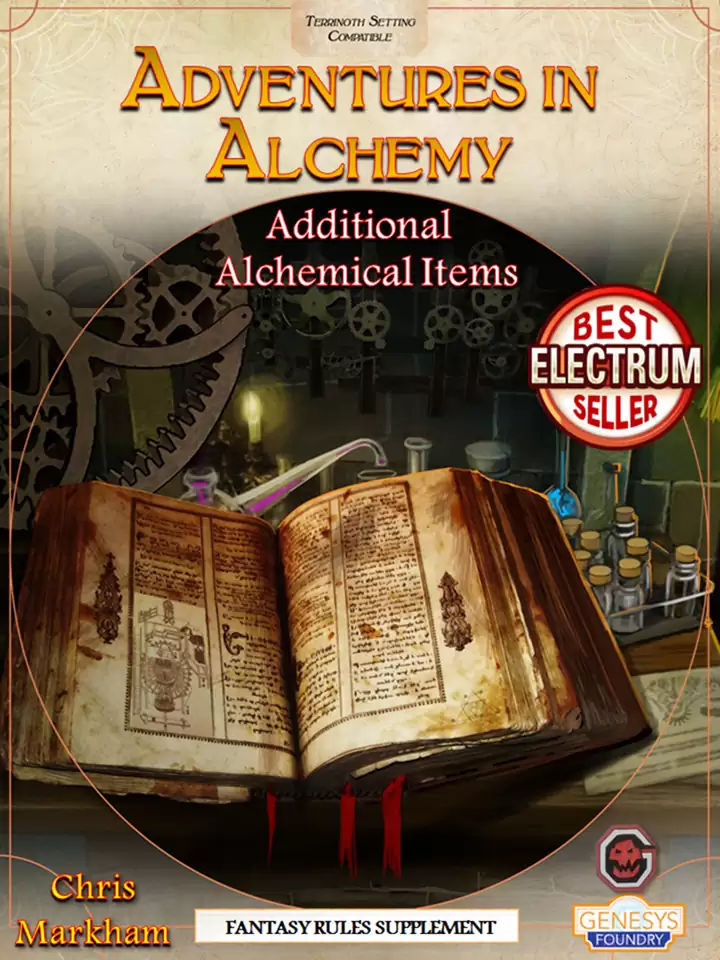 Adventures in Alchemy - EDGE Studio | Gazrok Games | DriveThruRPG