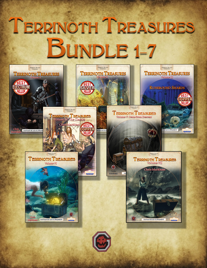 Terrinoth Treasures 7 [BUNDLE] - EDGE Studio | Gazrok Games | DriveThruRPG